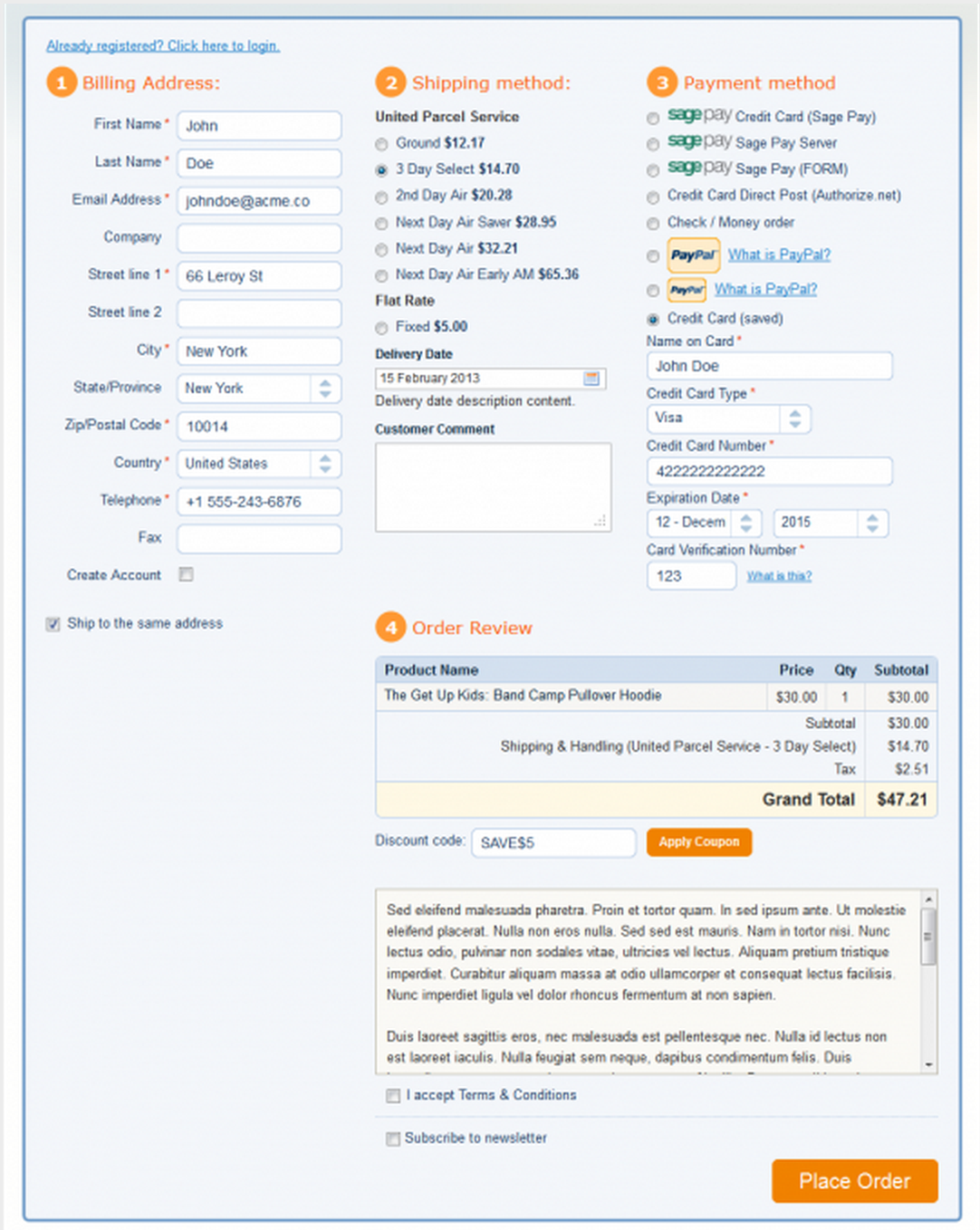 The Best One Step / Page Checkout Extensions For Magento | FireBear Blog