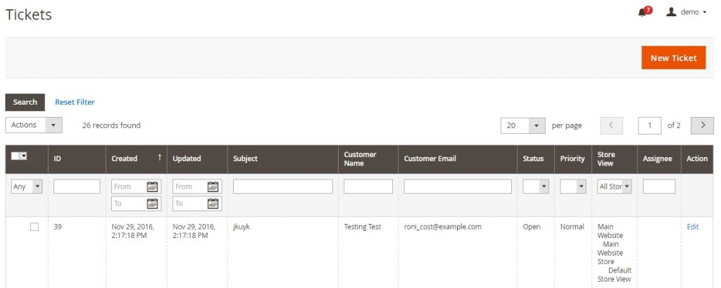 Cart2Quote Customer Supportdesk Magento 2 Extension | FireBear