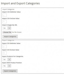 Commerce Extensions Bulk Categories Import / Export Magento 2 Module | FireBear