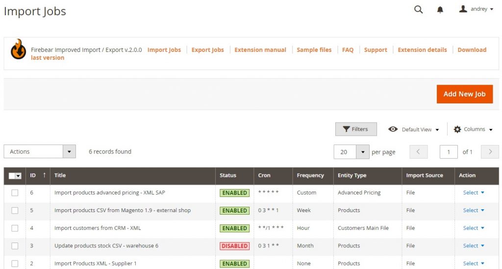 Improved Import / Export Magento 2 Extension Manual | FireBear