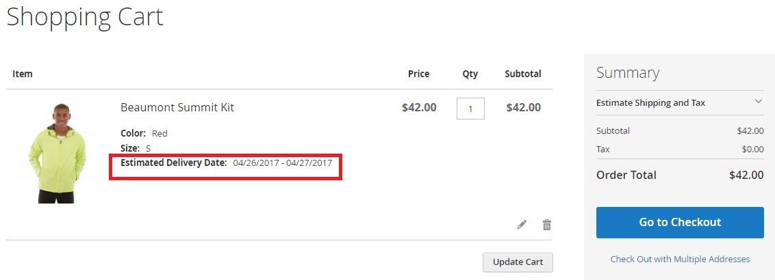 Plumrocket Estimated Delivery Date Magento 2 Extension | FireBear