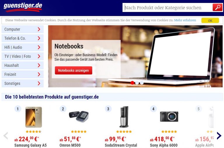 Magento 2 Guenstiger.de Integration | FireBear