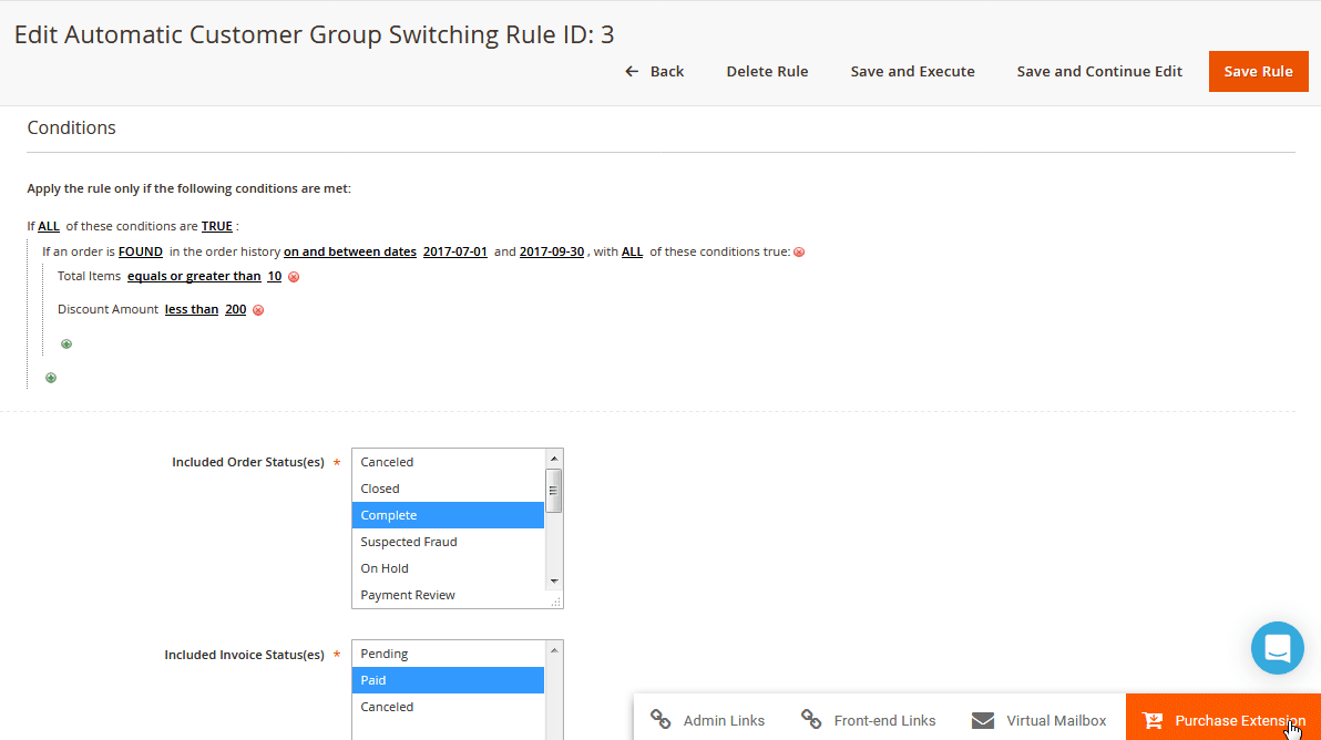 Automatic Customer Group Switching for Magento 2 by Plugin Company | FireBear