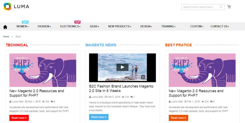 Blog Extension For Magento 2 By Landofcoder | FireBear