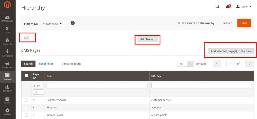 Magento 2 CMS Page Hierarchy: Import & Export | FireBear