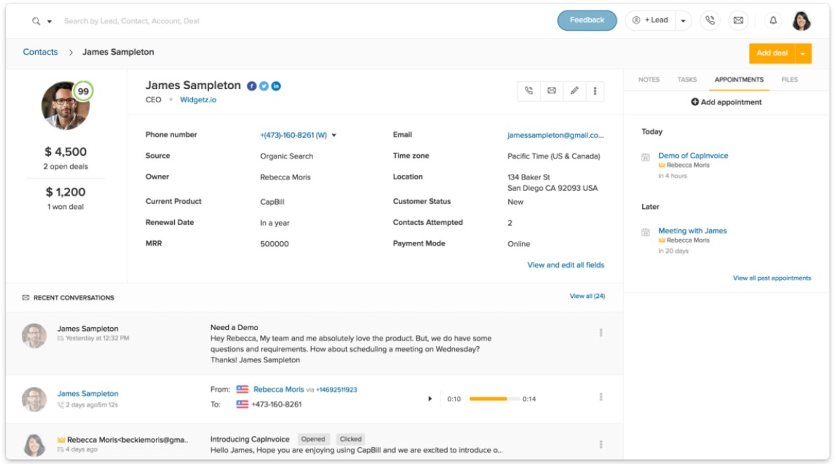 Freshsales CRM Overview & Magento 2 Integration | FireBear