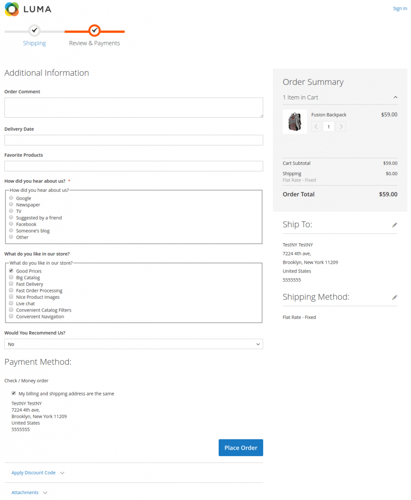 Magento 2 FireCheckout module by Swissuplabs | FireBear