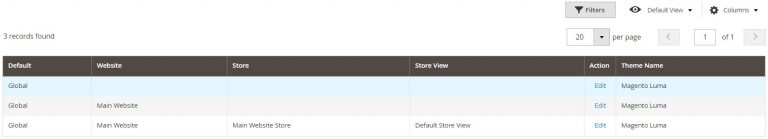 Magento 2 Backend Exploration: Design Configuration | FireBear
