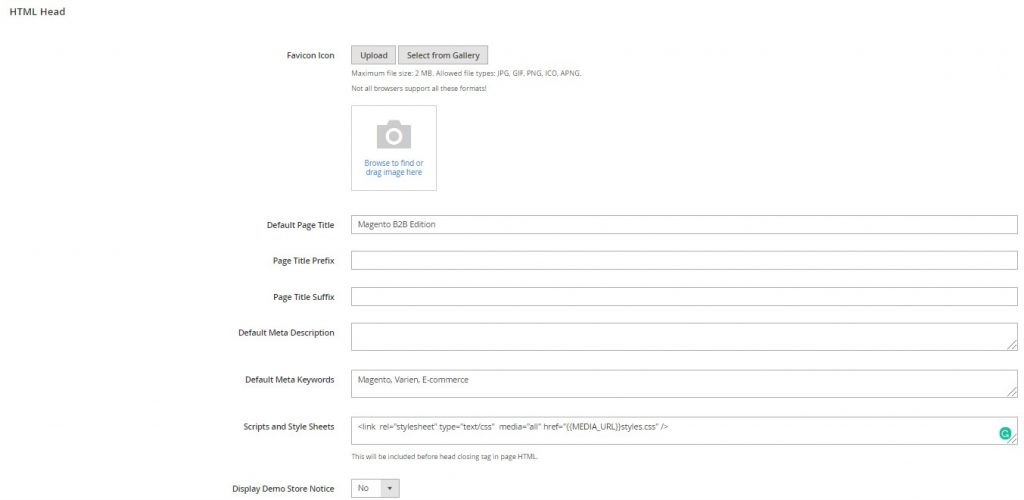 Magento 2 Backend Exploration: Design Configuration | FireBear
