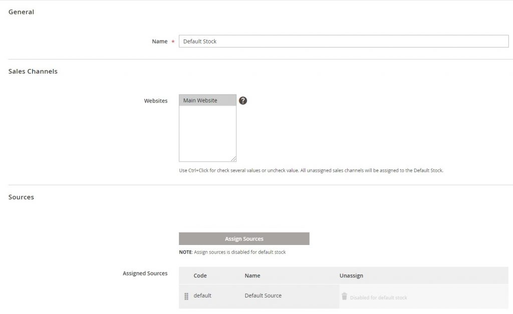 Exploring Magento 2 Backend: Stores/Inventory | FireBear