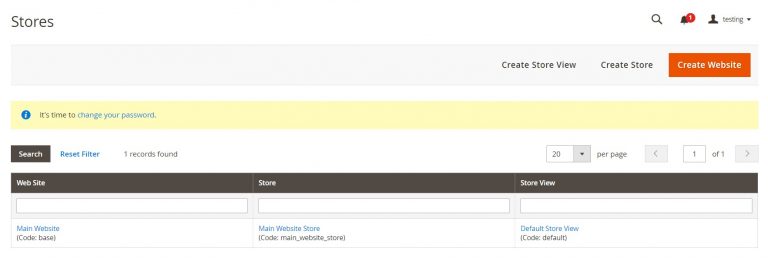 Exploring Magento 2 Backend: Stores/Settings | FireBear