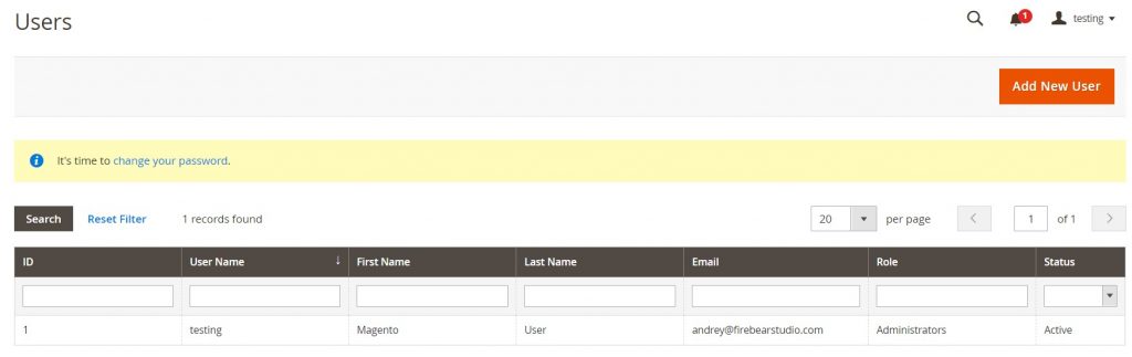 Exploring Magento 2 Backend Permissions All Users Locked Users User Roles Firebear