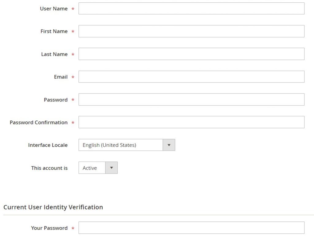 Exploring Magento 2 Backend Permissions All Users Locked Users User