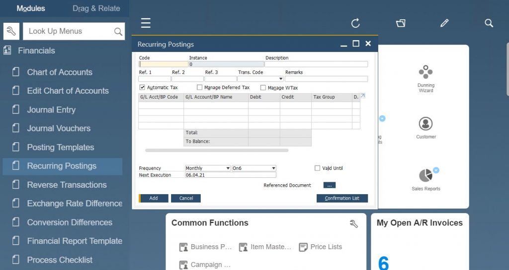 SAP Business One In-Depth Review: Financial Accounting | FireBear