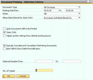 SAP Business One In-Depth Review: How to Print Documents in SAP B1 ...