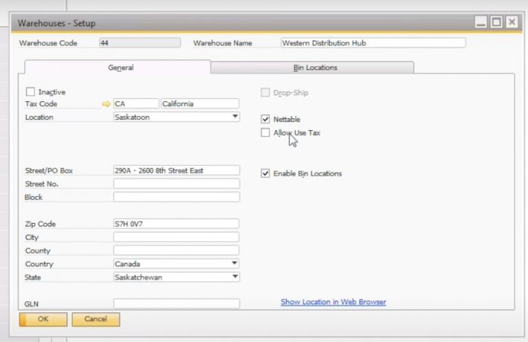 SAP Business One In-Depth Review: Inventory (Warehouses, Sublevels ...