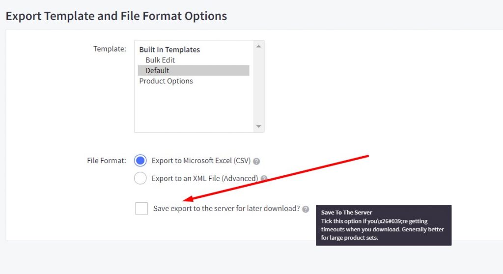 BigCommerce Export | FireBear