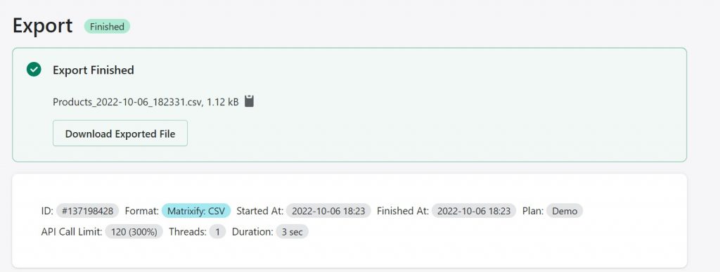 Matrixify Shopify App | FireBear