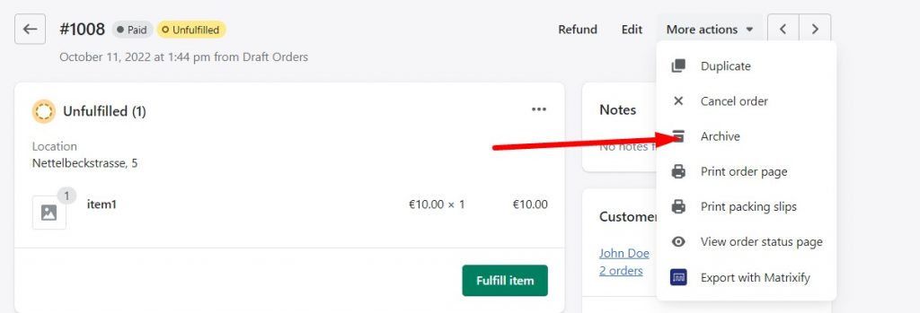 Shopify Orders | FireBear