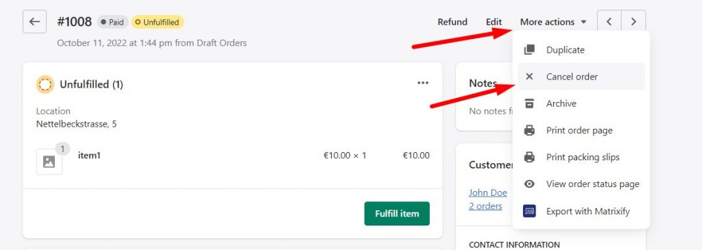 Shopify Orders | FireBear