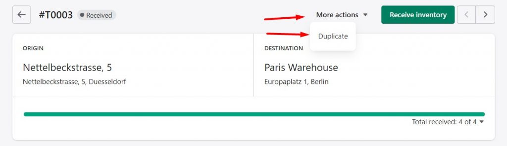 Shopify Inventory Transfers | FireBear