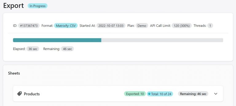 Matrixify Shopify App | FireBear