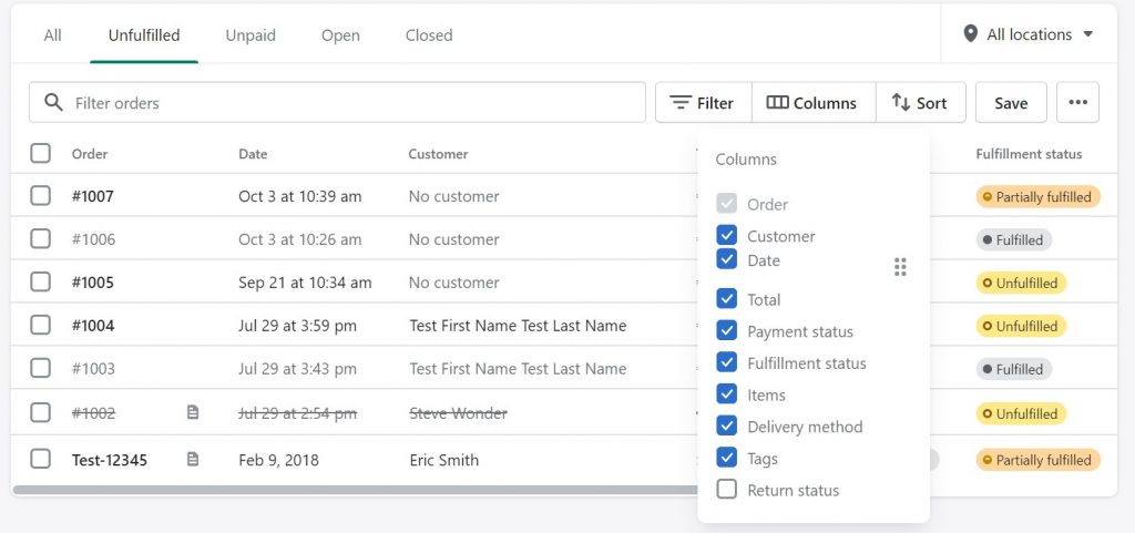 Shopify Orders | FireBear