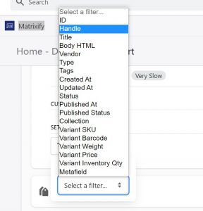 Matrixify Shopify App | FireBear