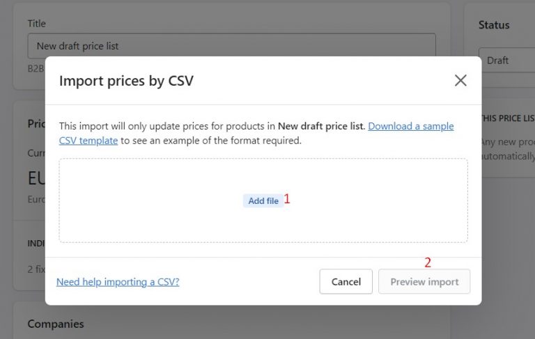 Shopify Price List | FireBear