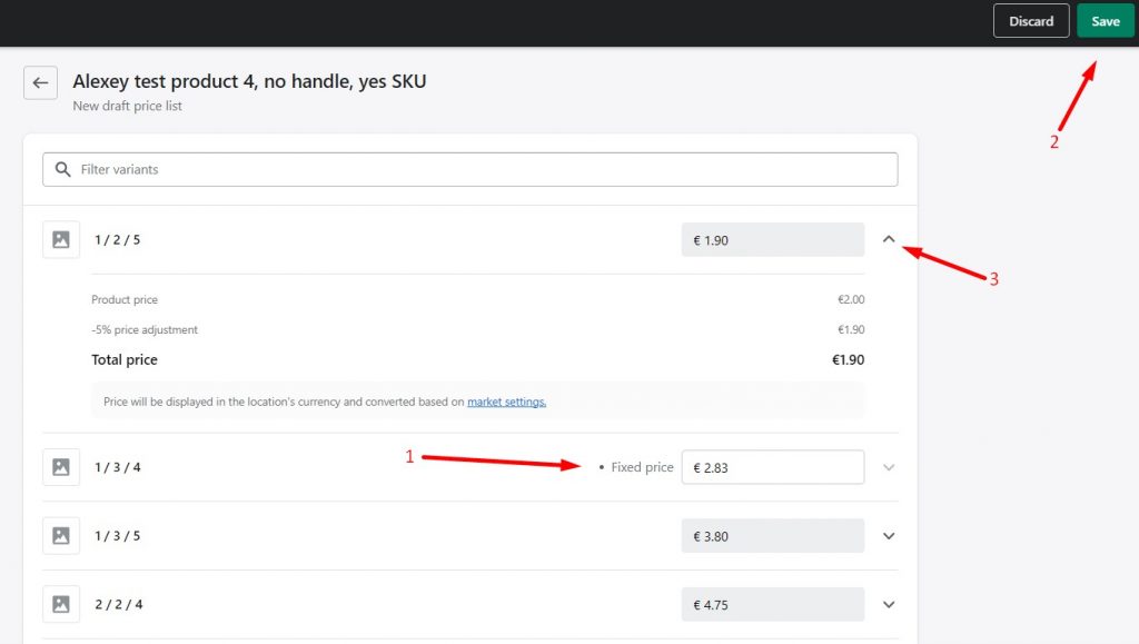 Shopify Price List | FireBear