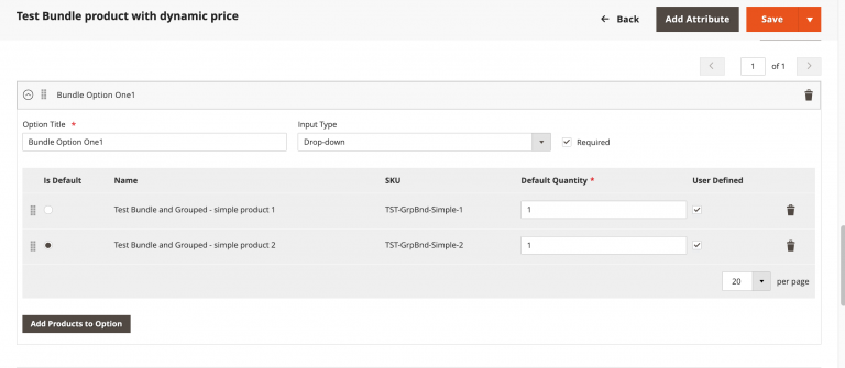 Magento 2 Bundle Product Import: Options | FireBear