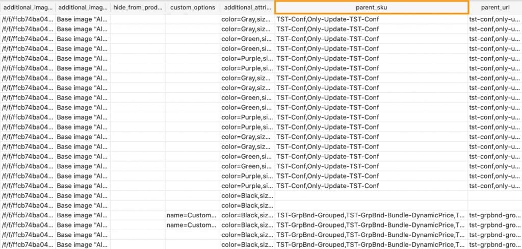 Magento 2 Product Export: Parent SKUs | FireBear