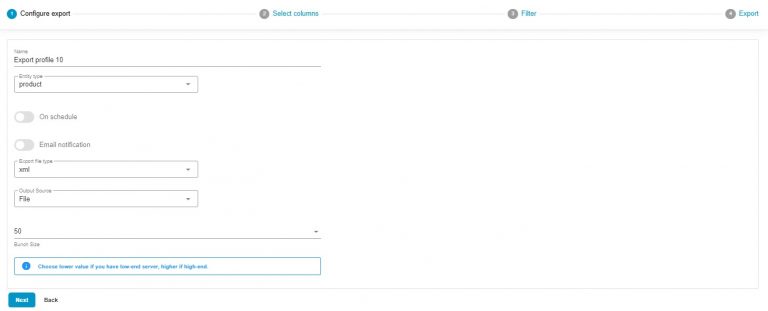 BigCommerce XML Export | FireBear