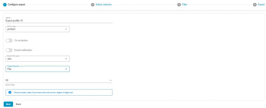BigCommerce XLSX Export | FireBear