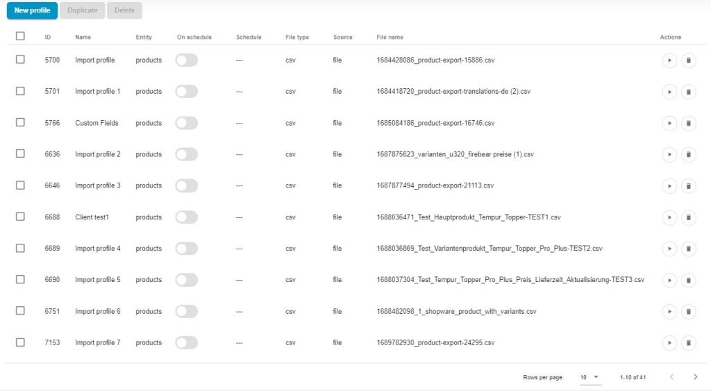 Shopware 6 Import & Export Mapping | FireBear