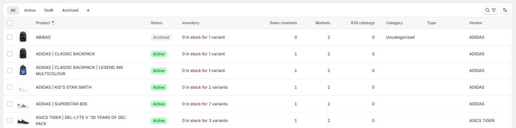 How to Archive Products in Shopify | FireBear