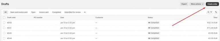 Shopify Draft Orders Guide | FireBear
