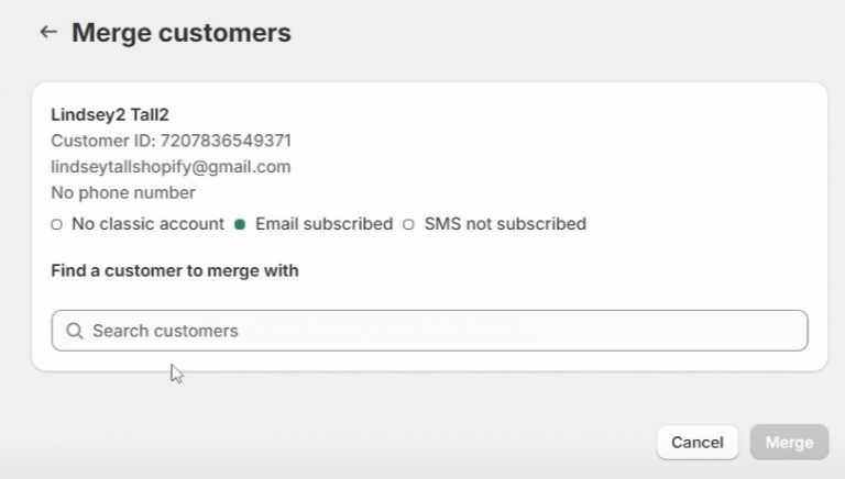 How to Merge Customers in Shopify | FireBear