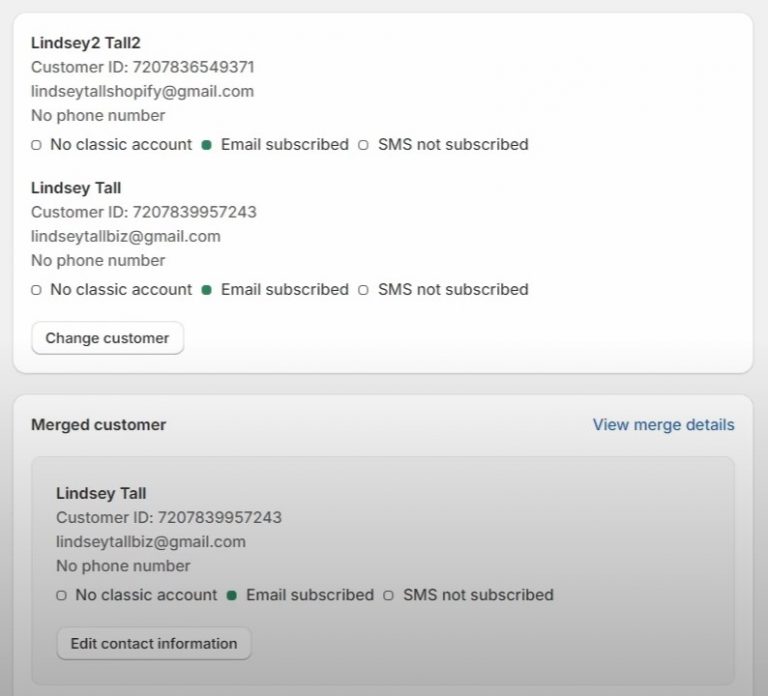How to Merge Customers in Shopify | FireBear