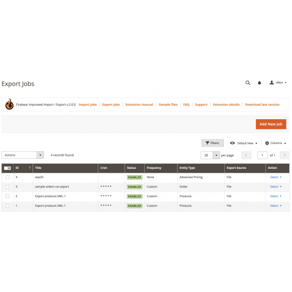 Improved Import & Export for Magento 2 | Magento extensions 2 | Firebear Studio